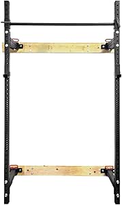 Amazon.com : FringeSport Wall Mount Foldable Power Rack/Easily retracts ...