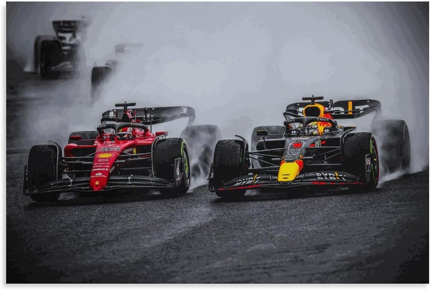 Amazon.com: Ferrari F1 Poster Formula 1 Racing Car Posters F1 Racing ...