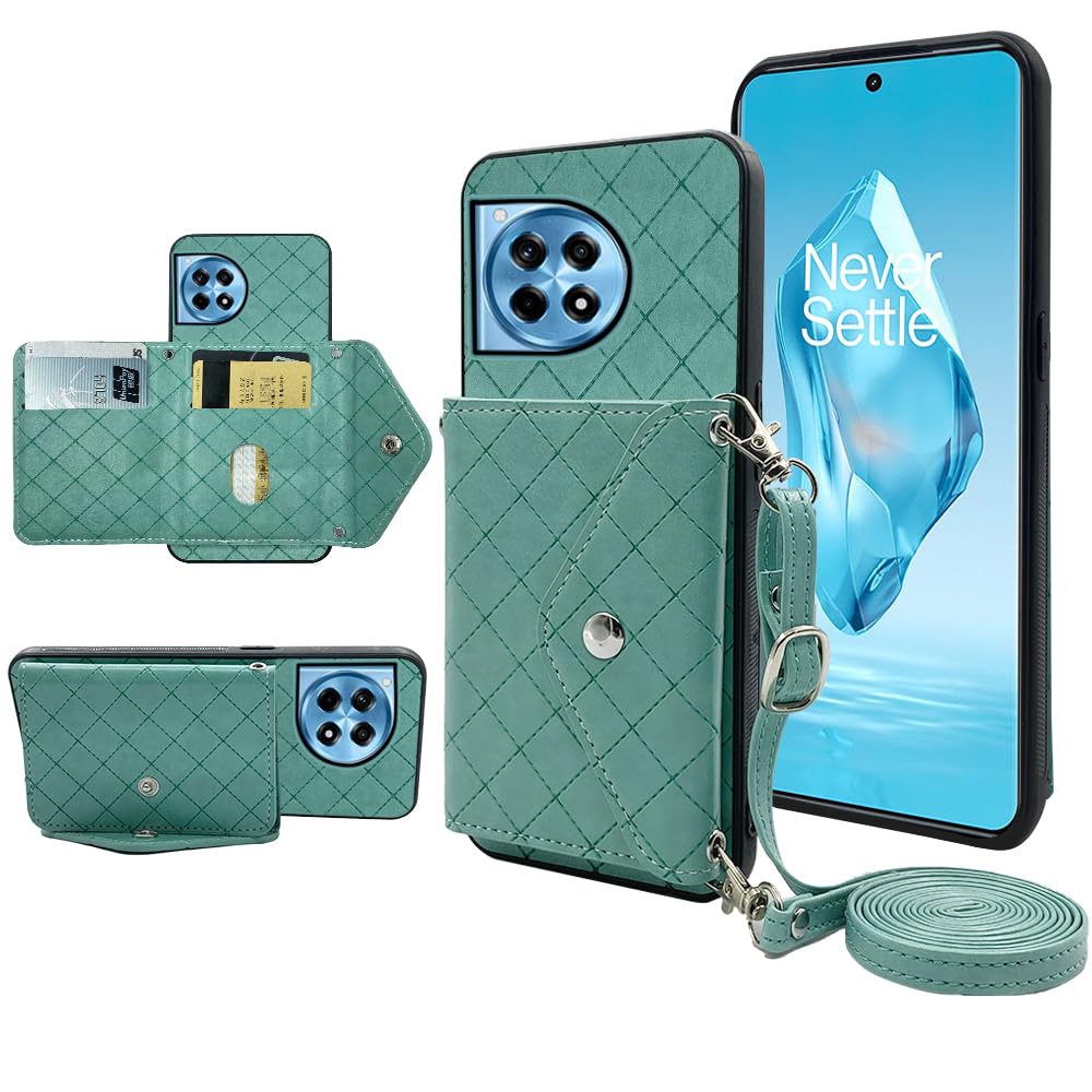 Amazon.com: Furiet Wallet Case for OnePlus 12R 5G/Ace 3 2024 with ...