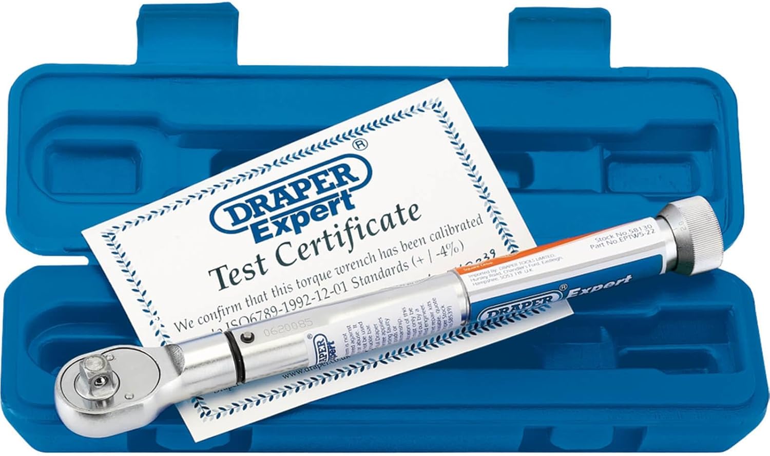 Draper 3/8" Drive Precision Torque Wrench 5Nm - 22Nm : Amazon.co.uk ...