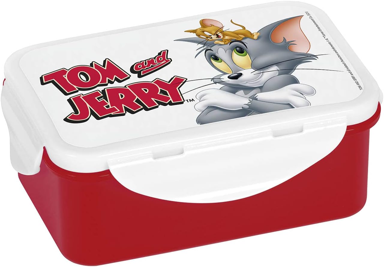 Tom & Jerry Lunch Box Small : Amazon.co.uk: Home & Kitchen