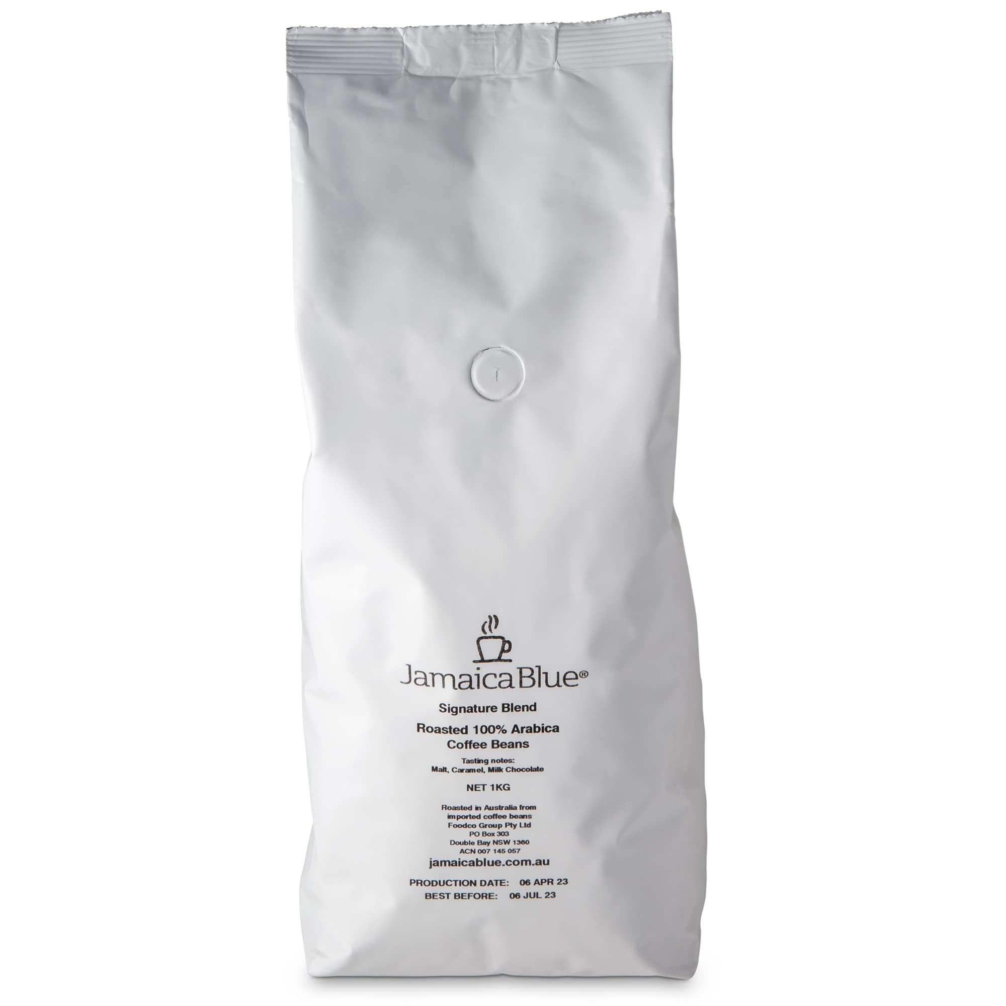Jamaica Blue Signature Blend, 1kg whole beans. A premium blend full ...