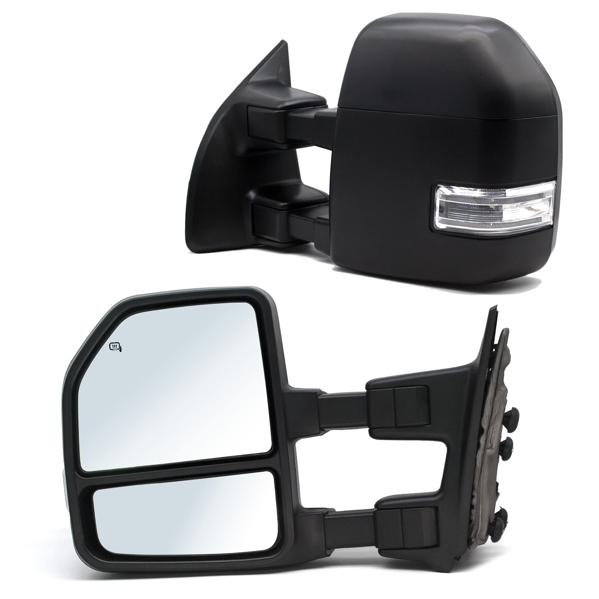 Snapklik.com : Upgrade Style Towing Mirrors Fit For 1999-2016 Ford F250 ...