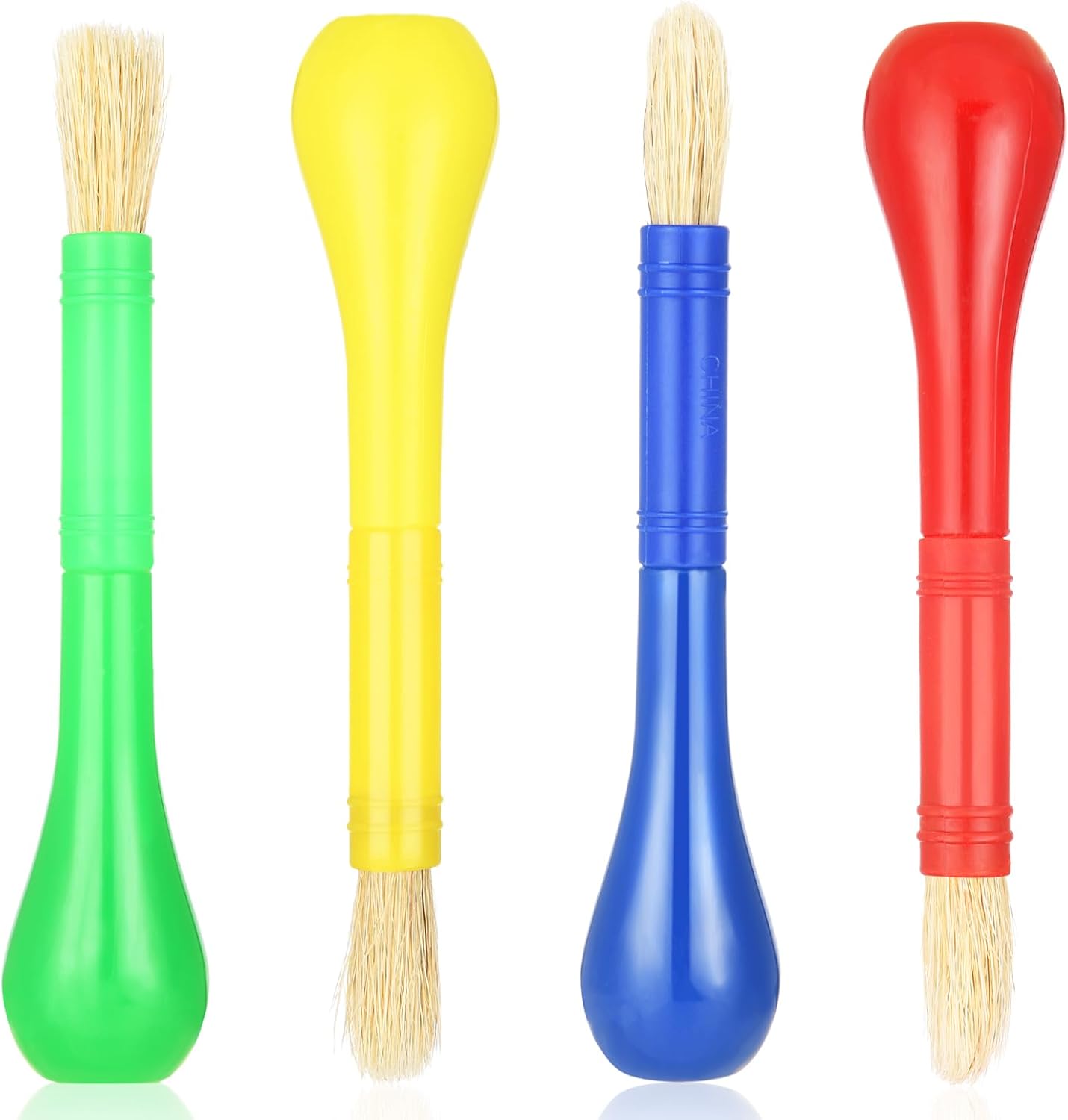 Amazon.com: Prasacco 4 Piece Kids Paint Brushes, Jumbo Children's ...