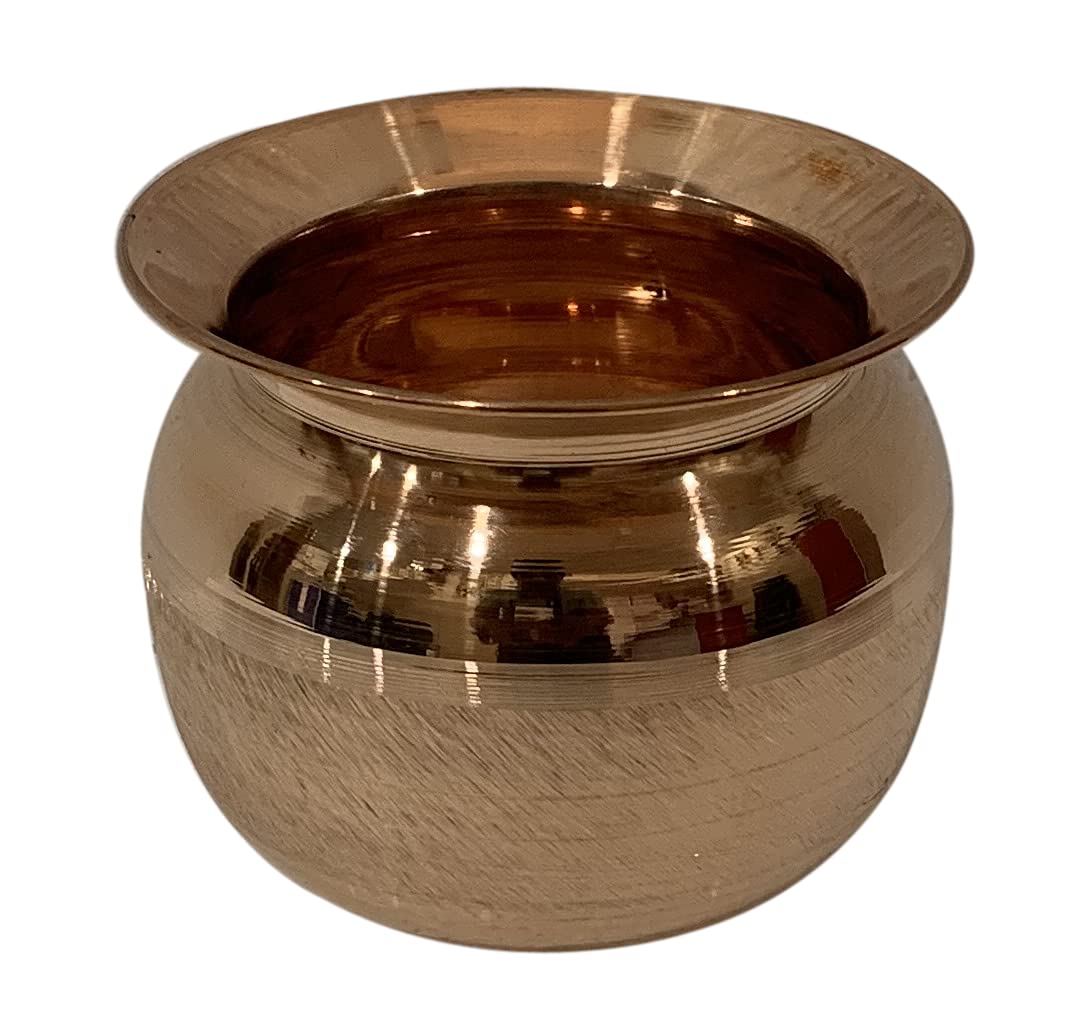 Buy Copper Kalash, Handmade Indian Copper Kalash Lota/Kalash use for ...