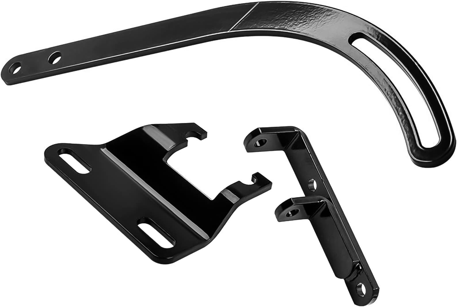 Amazon.com: TAKPART Small Block Chevy Alternator Bracket Kit Chrome ...