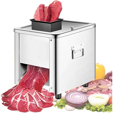 Amazon.com: Julymoda Meat Cutter Machine,Commercial Electric Meat ...