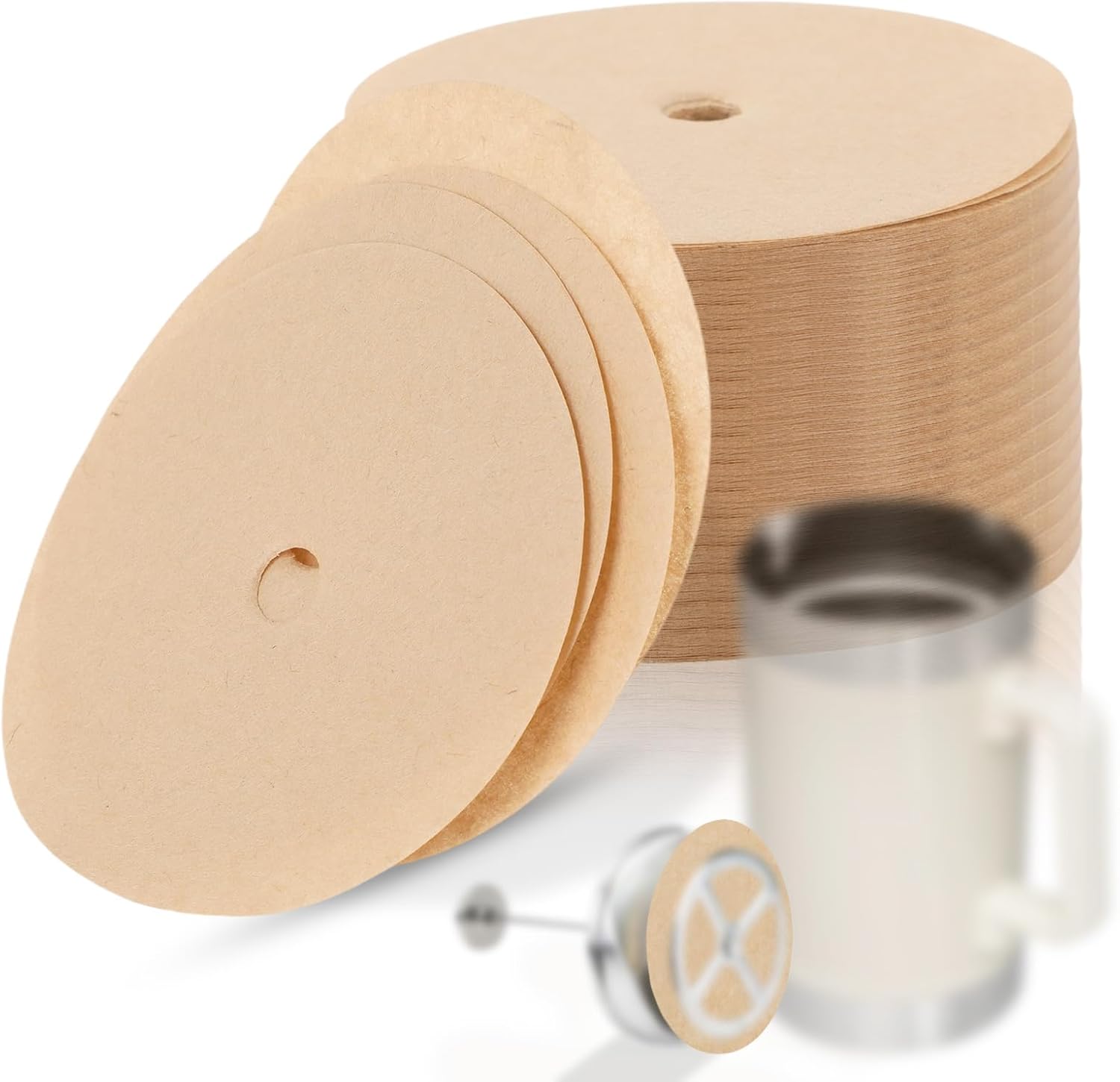 Amazon.com: 200pcs Paper Coffee Filters for Stanley French Press 48oz ...