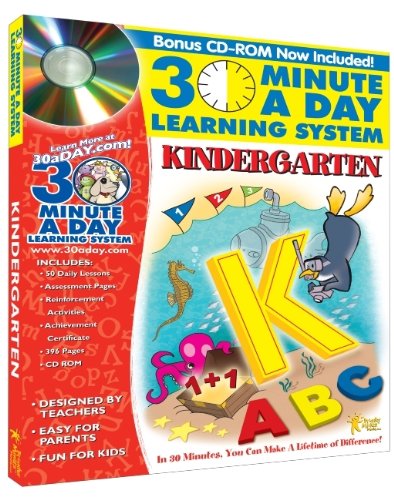 30 Minute a Day Learning System: Kindergarten: Brighter Minds Media ...