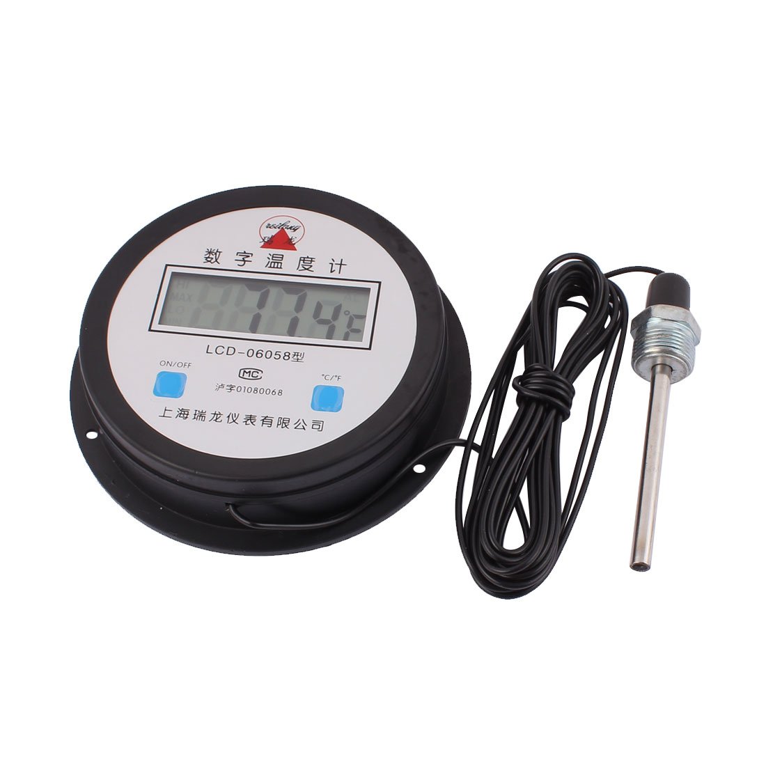 Aexit LCD Display Thermometers & Timers 5M Cable -50-200C Temperature ...
