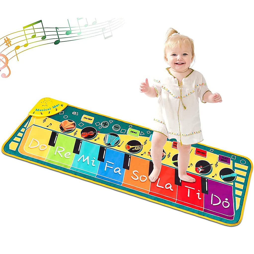 Buy PATPAT® Musical Mat for Kids, Kids' Piano Mat, Rainbow Piano ...