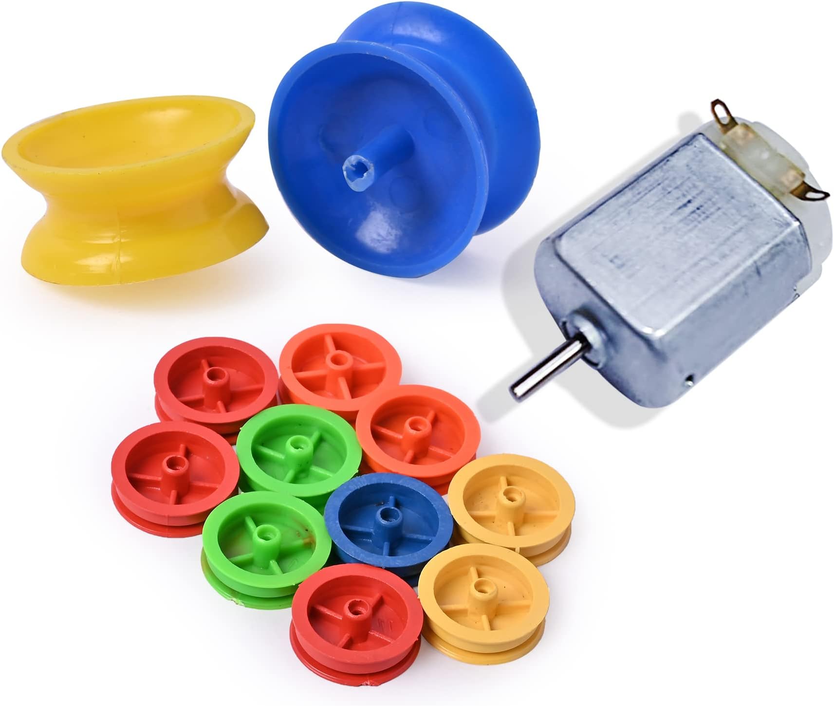 Buy ssp big pulley for toy motor and science projects experiments ...