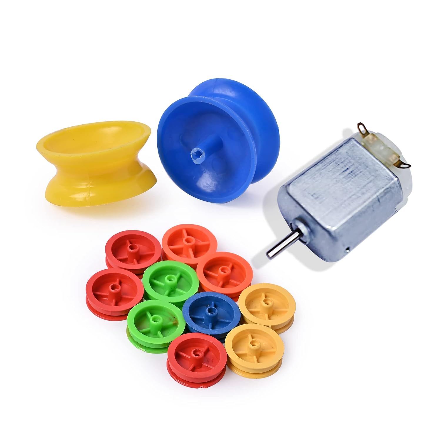 Buy ssp big pulley for toy motor and science projects experiments ...