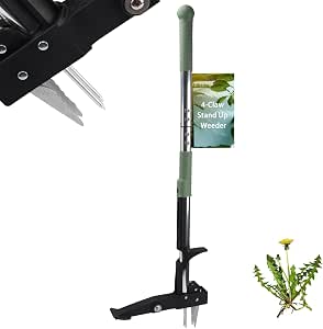 Amazon.com : Weed Puller Stand Up Weeder, 39.3" Manual Weed Puller Tool ...