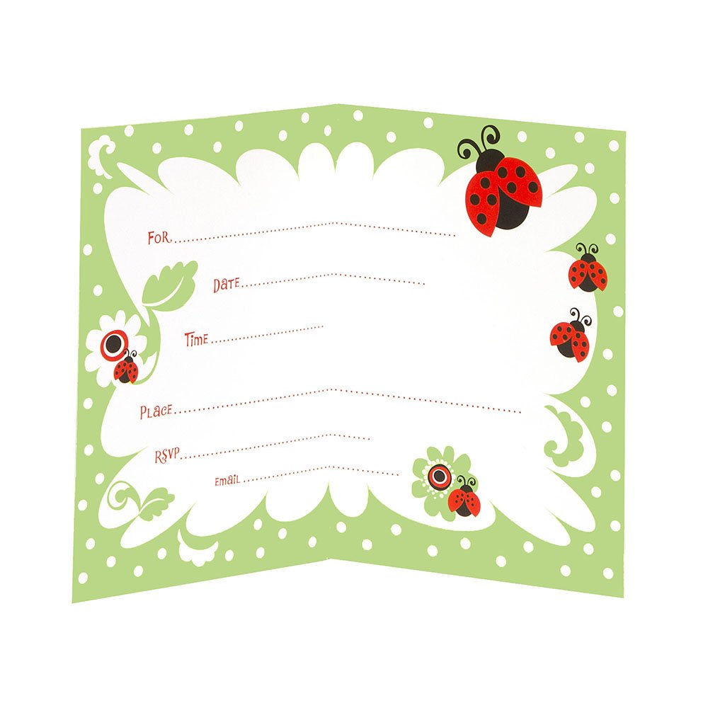 Blank Ladybird Templates
