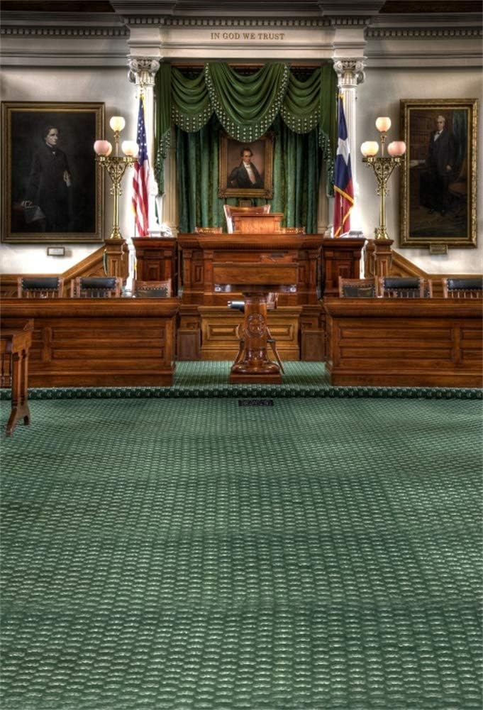 Amazon.com : Yeele 6x8ft Law Court Backdrop for Photography European ...