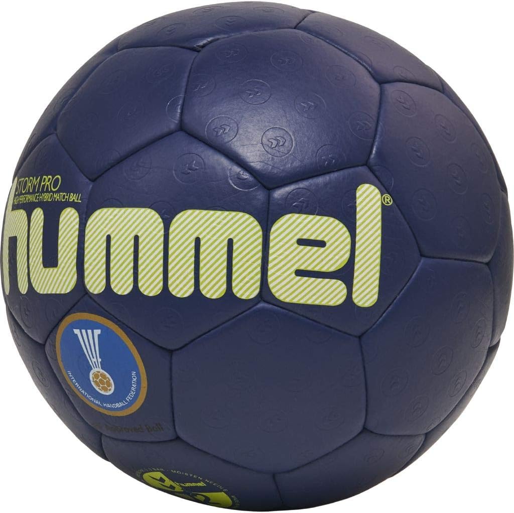 Amazon.com : Hummel Unisex's HMLSTORM PRO-Handball Ball Adult, Blue ...