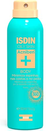 ISDIN Acniben Spray Corporal Antiacne - 150ml : Amazon.com.br: Beleza
