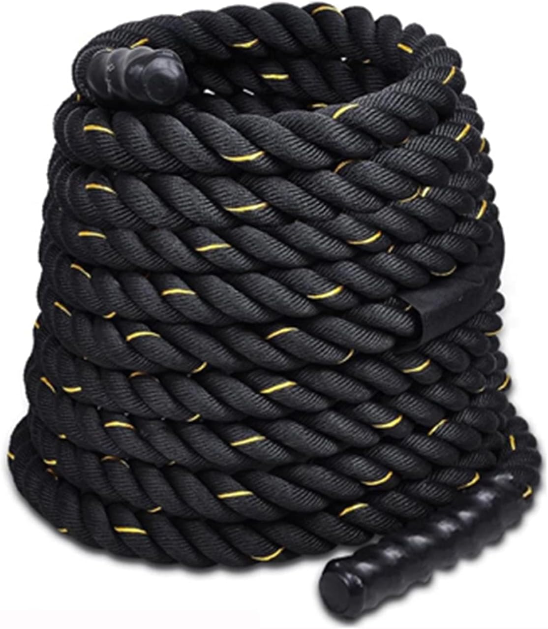 Amazon.com: UsmAsk Battle Rope, 2 Inch Diameter Poly Dacron Fitness ...