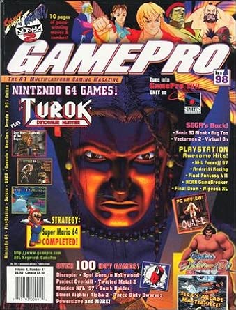 GamePro Magazine #98 (Nov. 1996): Wes Nihei (Editor-in-chief): Amazon ...