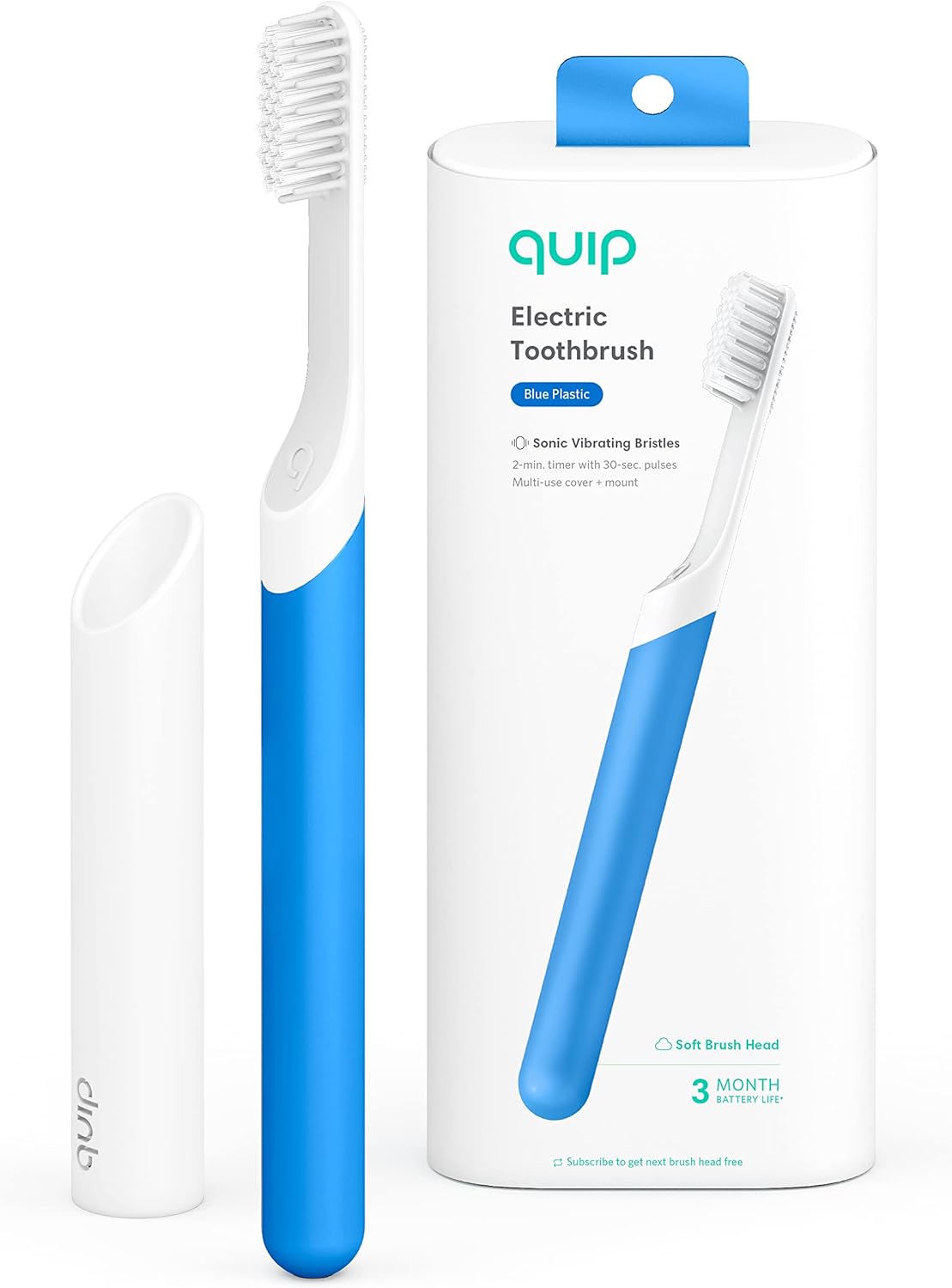 quip Cepillo de dientes eléctrico para adultos cepillo de dientes ...