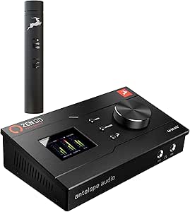 Amazon.com: Antelope Audio Zen Go Synergy Core 4x8 alimentado por bus Thunderbolt 3 interfaz de ...