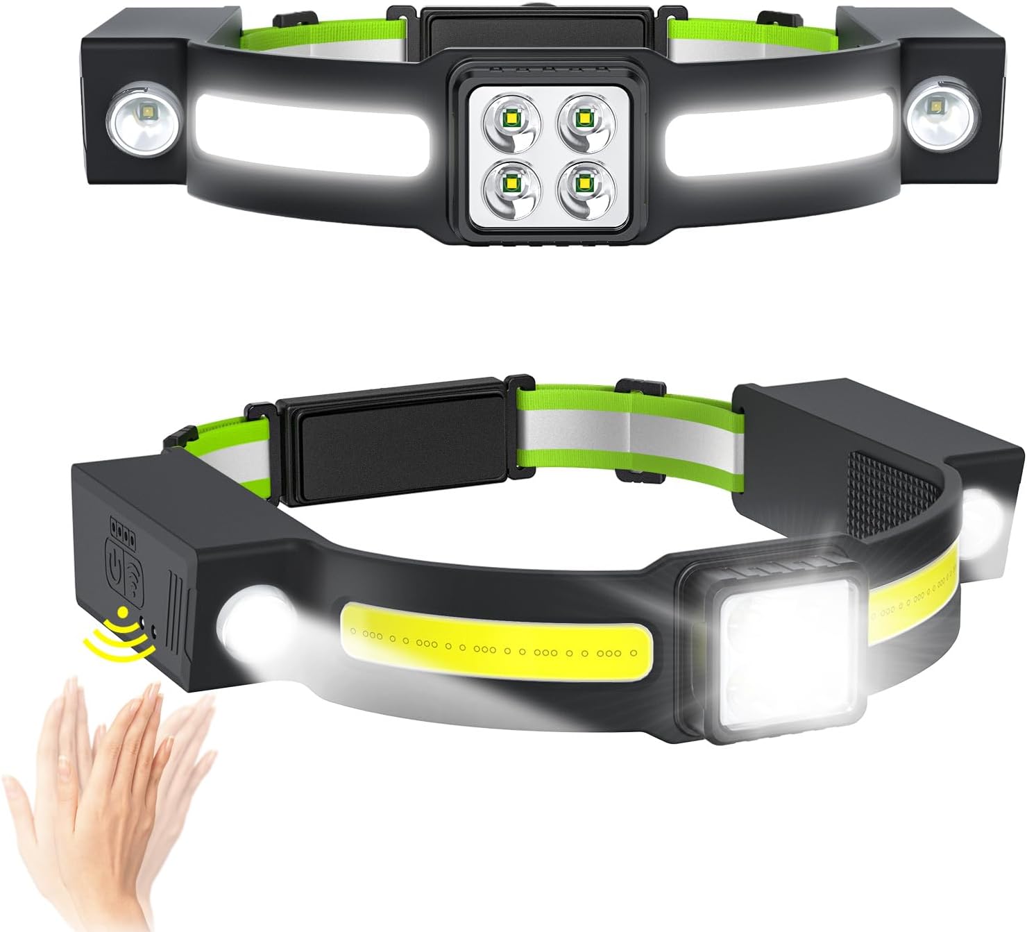 Amazon.com: AlpsWolf Ultra-Light Bright LED Headlamp, Rechargeable 1 ...