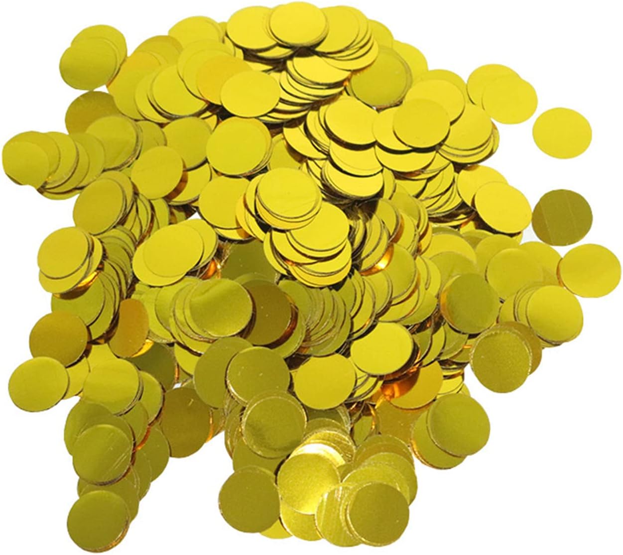 Amazon.com: XIKSXITN Gold Table Confetti 0.59 inch Metallic Foil ...