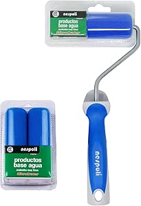 Nespoli MicroCrater Ultra-fine Finish 4-inch Foam Mini-Rollers ...