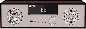 Amazon.com: Compact System Micro HiFi System, CD Stereo System, 40 ...