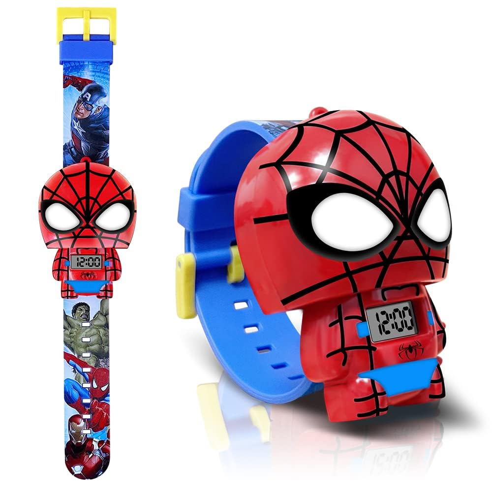 KASTWAVE Kids Watch, Toddler Watch, Superhero Kids Toy Watch Digital ...