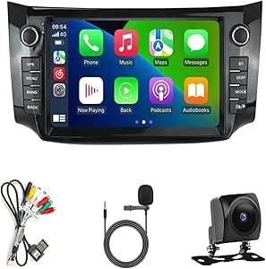 Amazon.com: Car Radio Stereo for Nissan Sentra B17 Sylphy 2012-2017(US ...