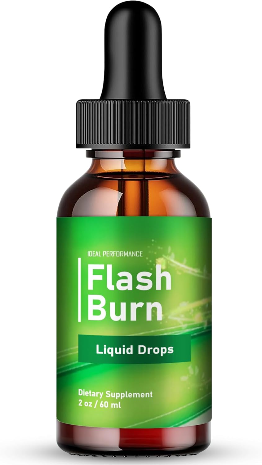 Amazon.com: IDEAL PERFORMANCE Flash Burn Drops, Flash Burn Supplement ...