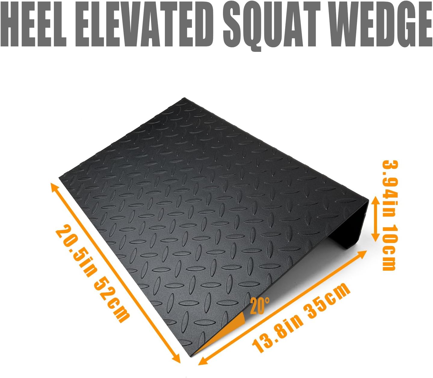 KORIKAHM Steel Squat Wedge Block & Slant Board, Heel Philippines | Ubuy