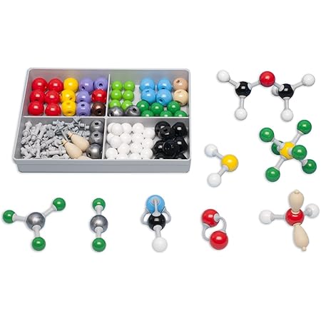 Molymod MMS-008 Organic Chemistry Molecular Model, Student Set (50 Atom ...