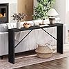 Amazon.com: MAHANCRIS Console Table, 62.2" Long Sofa Table Behind Couch ...