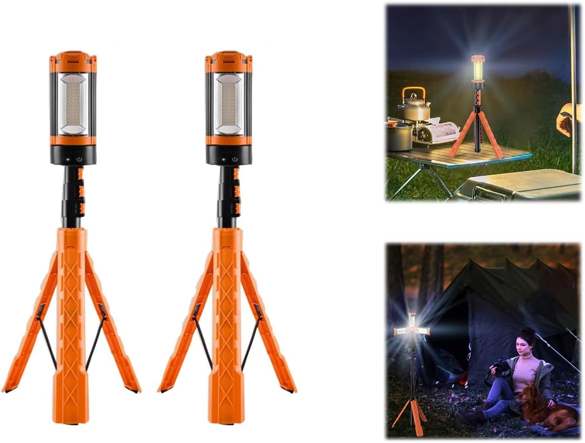 Amazon.com: SakerPlus Upgraded Portable Camping Light with Stand,2025 ...