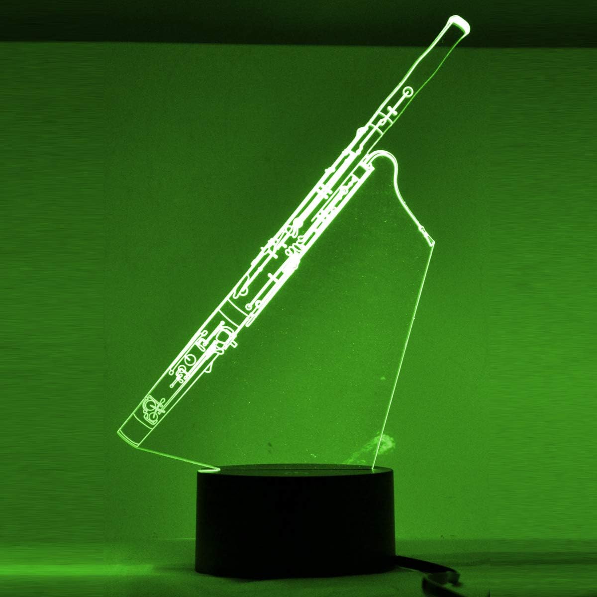 Upright Tuba - 3D LED LAMP Optical Illusion Light with 7 Color Changing ...