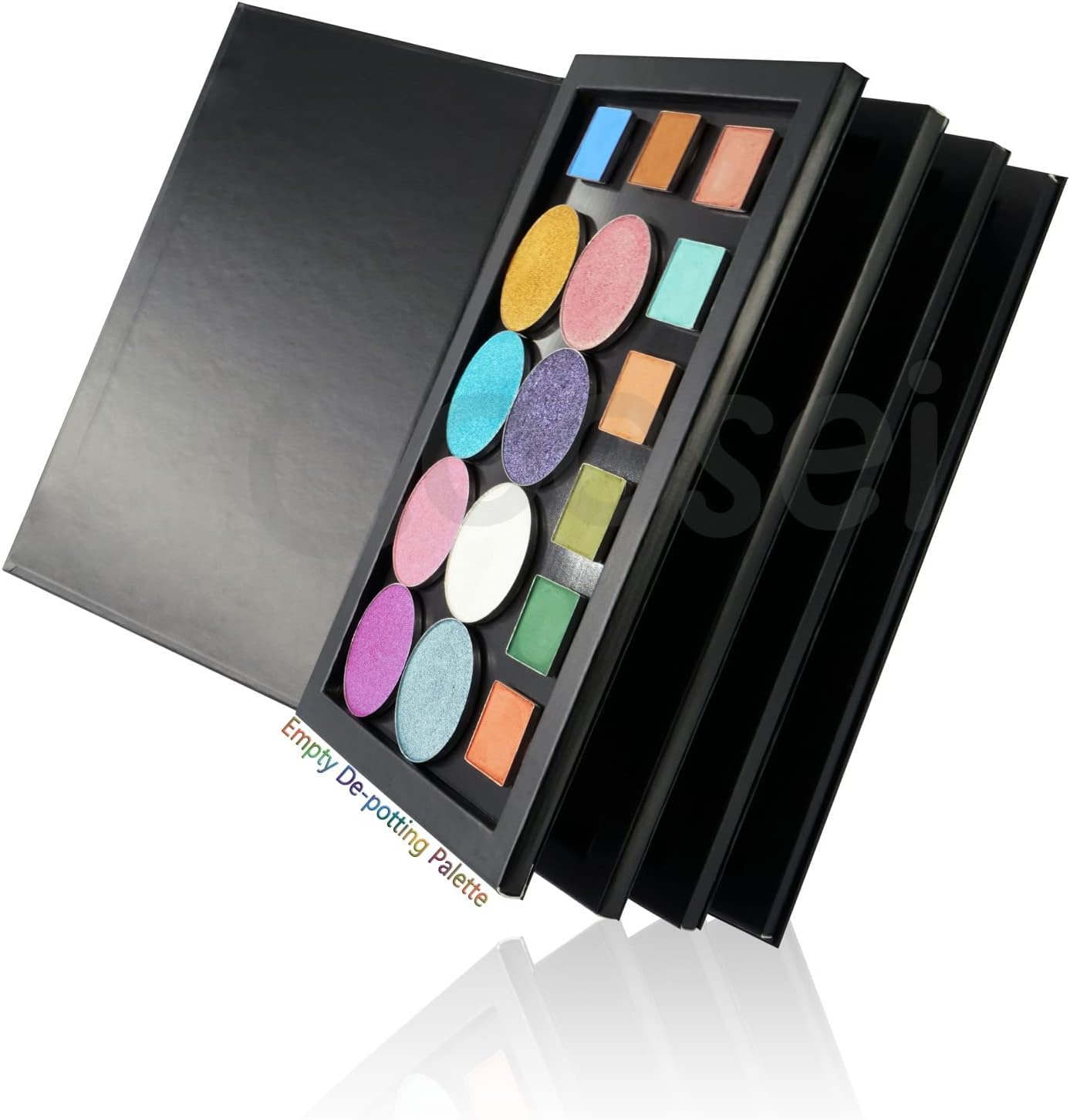 Amazon.com : SZDYM Professional Empty Makeup Magnetic Palette Set with ...