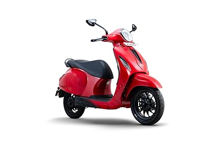 Chetak 2903 by Bajaj Auto High Speed Electric Scooter Racing Red with ...