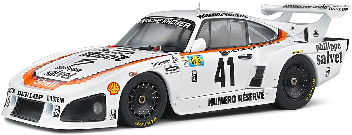 Amazon.co.jp: Solid 1/18 Porsche 935 K3 No.41 Kremer Racing Numero Reserve 24h Le Mans 1979 ...