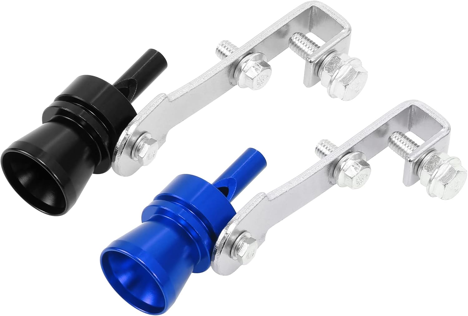 Amazon.com: X AUTOHAUX 2pcs Universal Aluminum Turbo Sound Exhaust ...