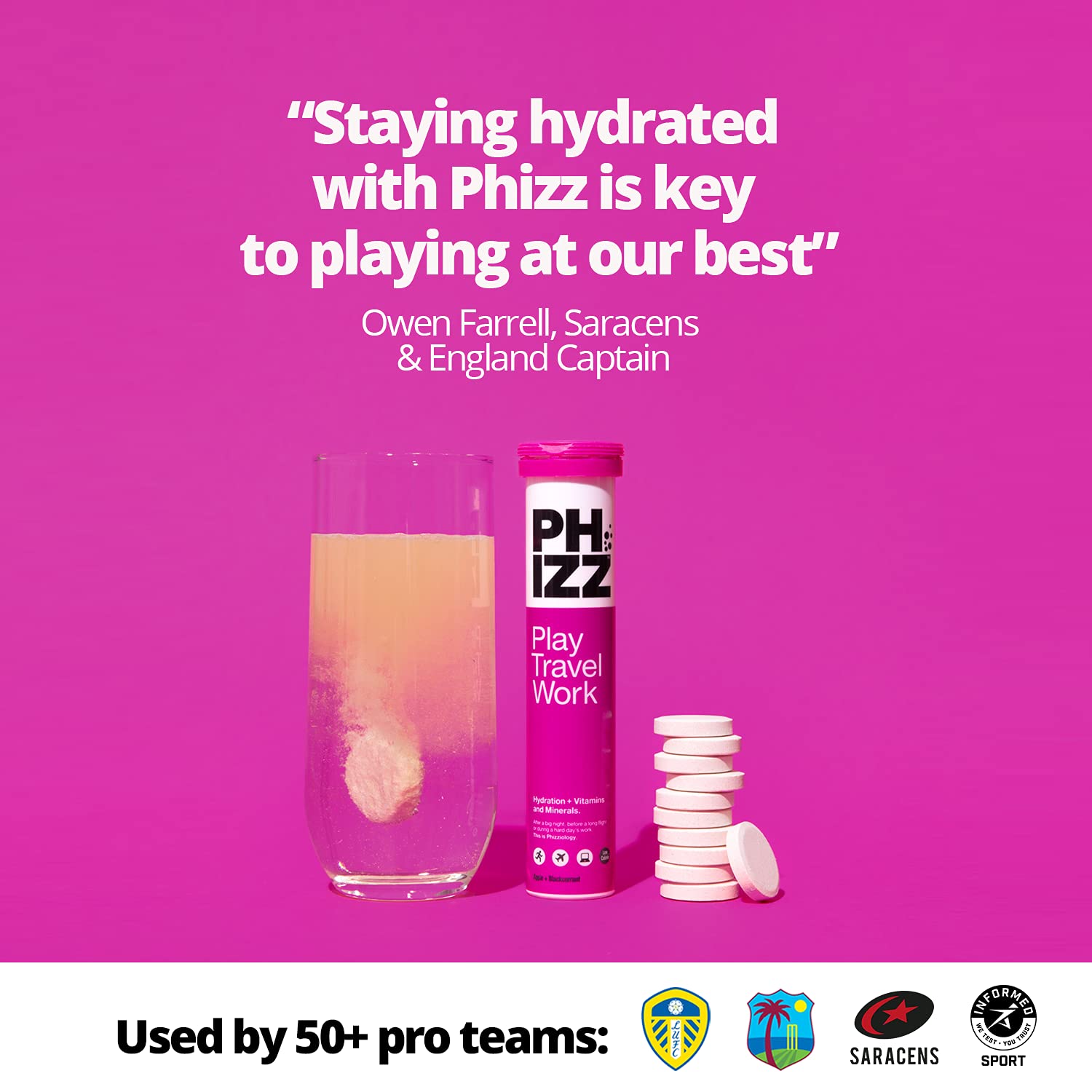 Phizz Electrolytes Multivitamin Hydration Tablets - 18 Vitamins ...