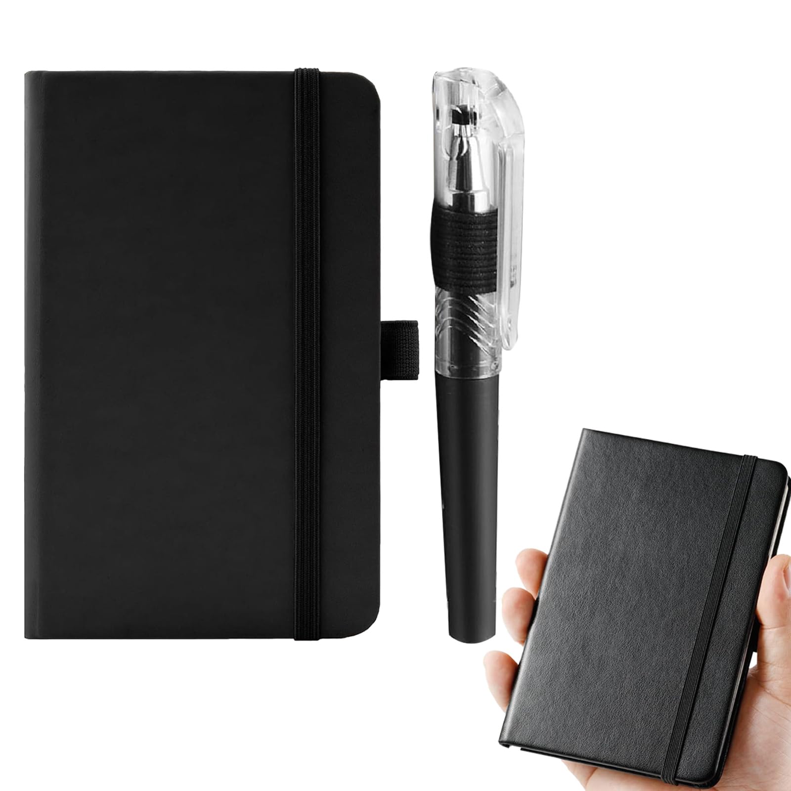 LINXINS A7 Notebook Pocket Notebook with Pen, Small Notebooks Pocket ...
