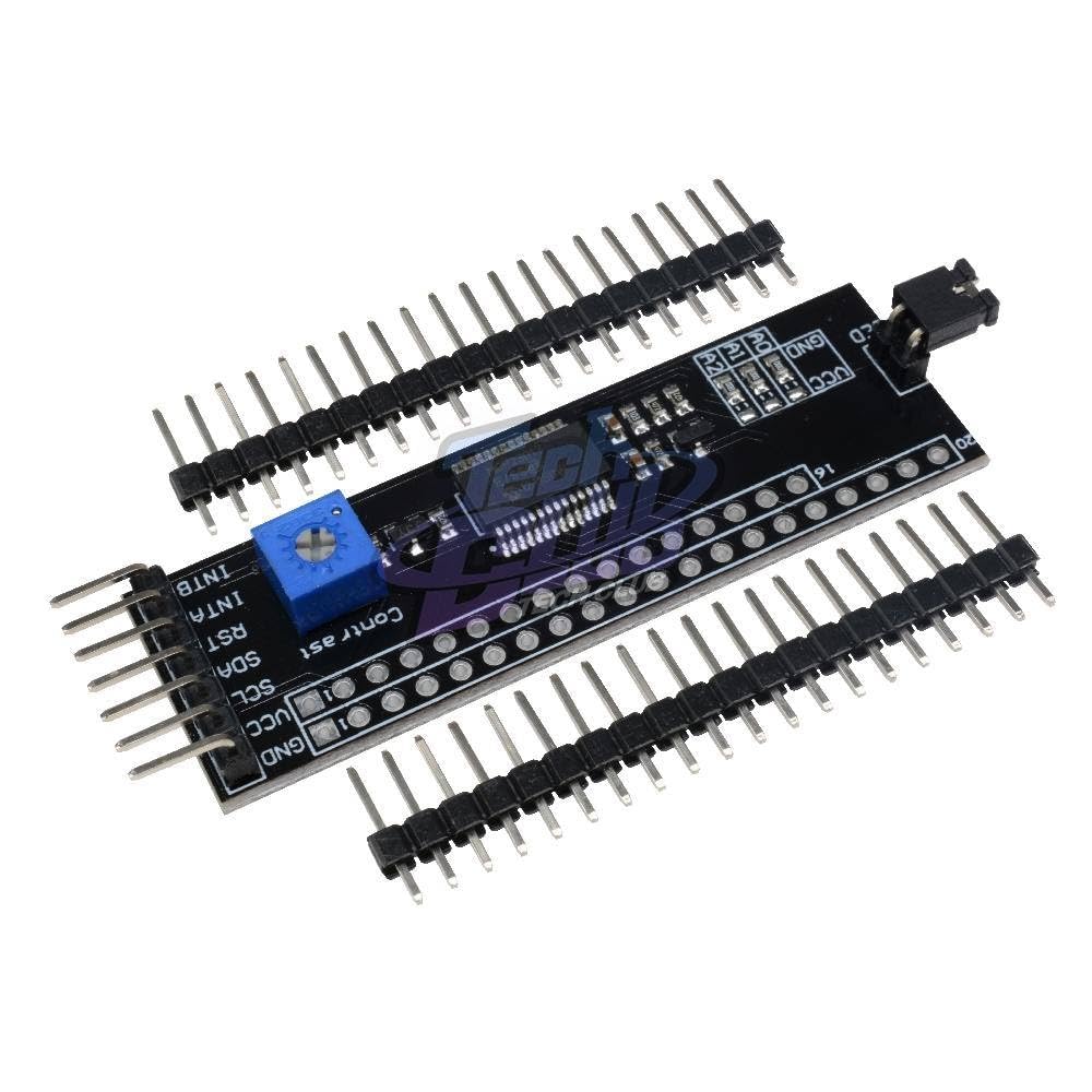 MCP23017 12864 LCD I2C IIC TWI Serial Interface Adapter Plate Board ...