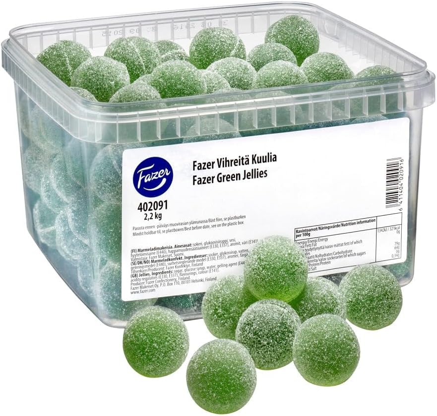 Amazon.com : Fazer Finlandia original Candy 7 Boxes of 260g 9.2 oz ...