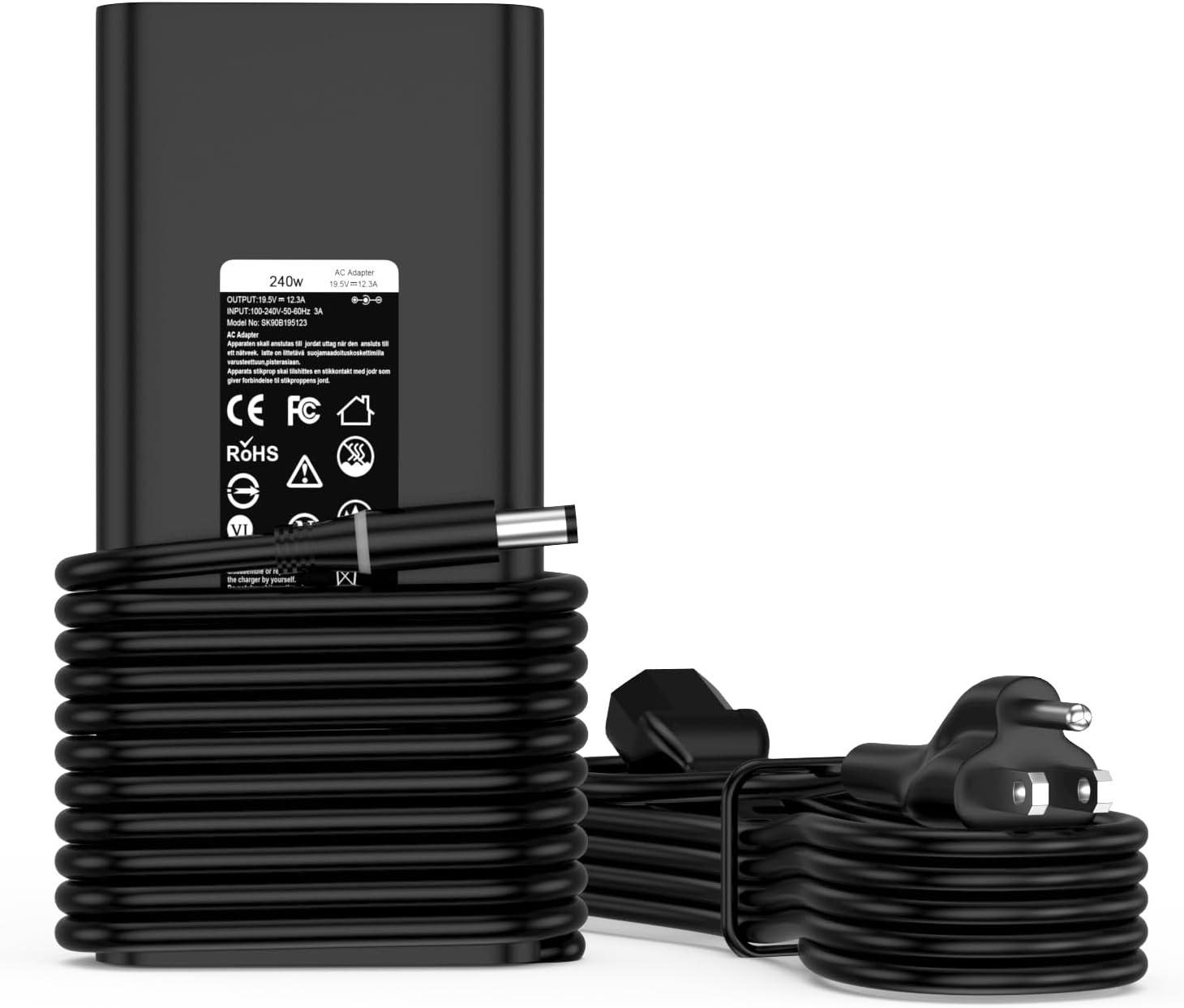 Amazon.com: New Slim Replacement for Dell 240W AC Adapter fit Alienware ...