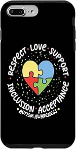 iPhone 7 Plus/8 Plus Autism Saying Autistic Quote Autism Awareness Case ...