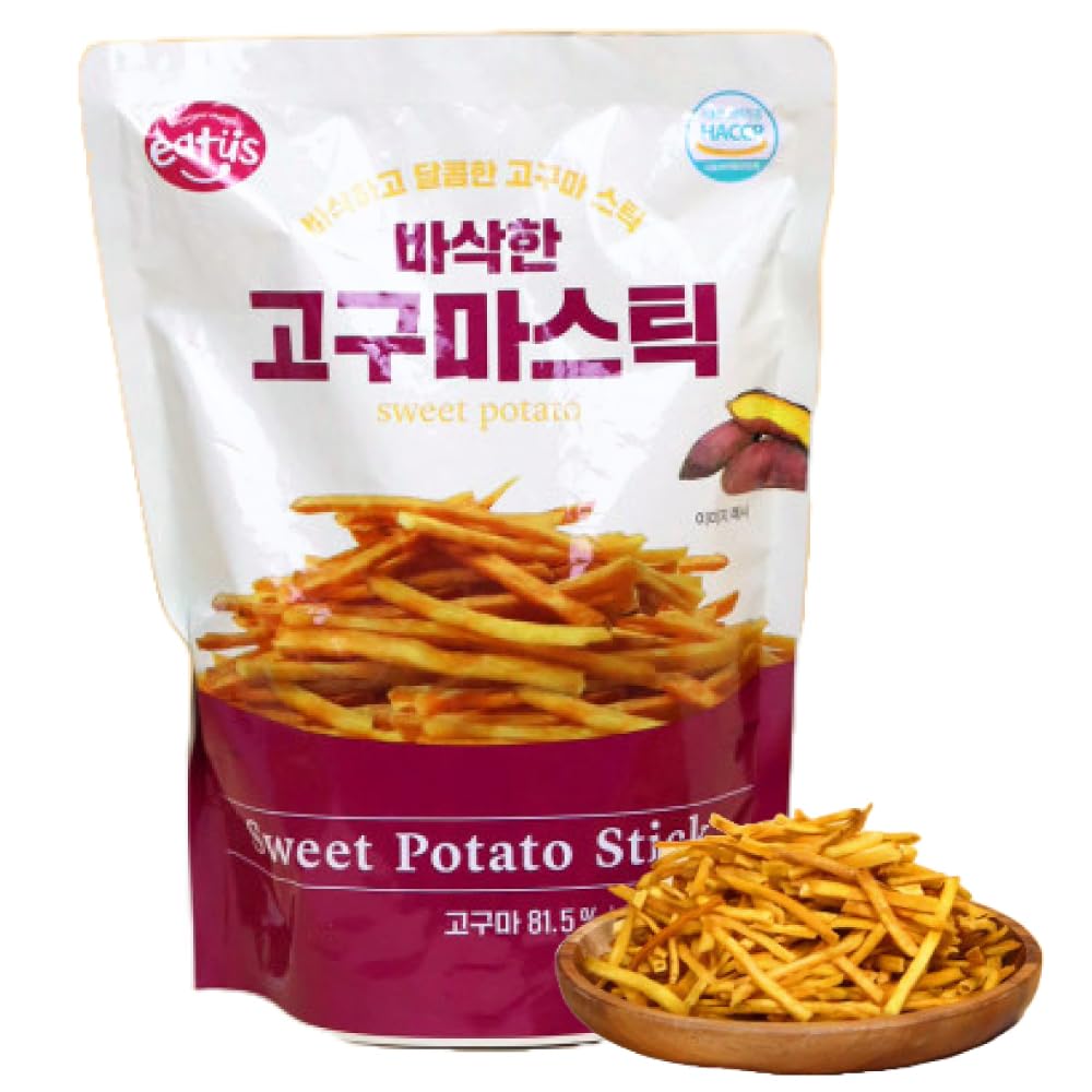 Amazon.com: Sweet Potato Fries Chip Sticks, Korean snacks 고구마튀김 Old ...
