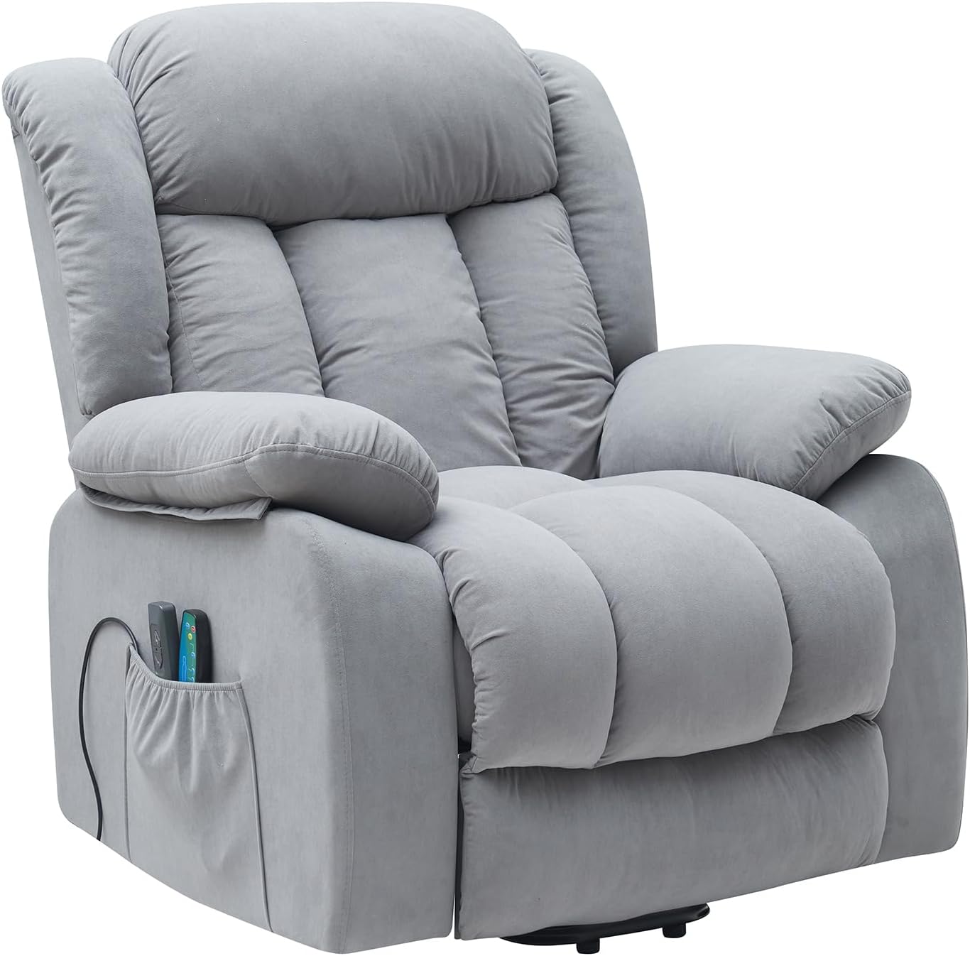 Amazon.com: marysino Dual Motor Power Lift Chair, Lay Flat Recliner ...